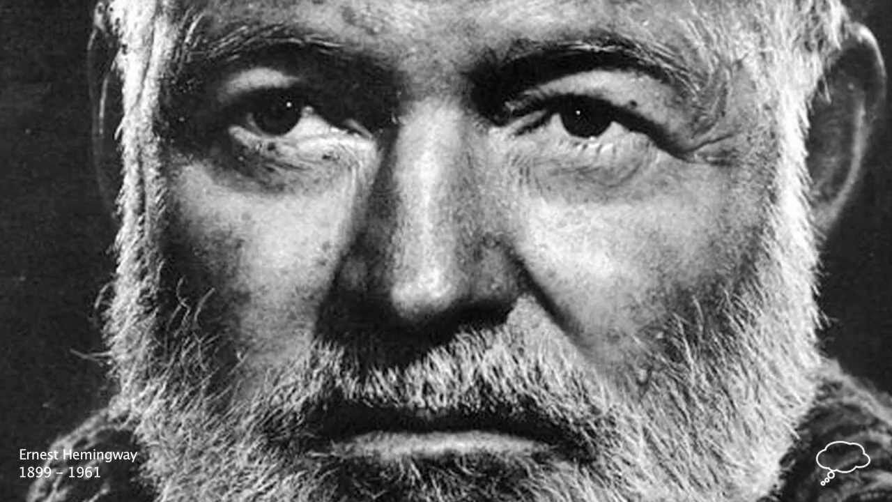 ¿Quieres escribir? El escritor Ernest Hemingway tiene un consejo para ti