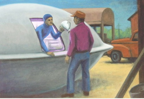 Joe Simonton, el hombre que recibió unos panqueques espaciales de unos ...