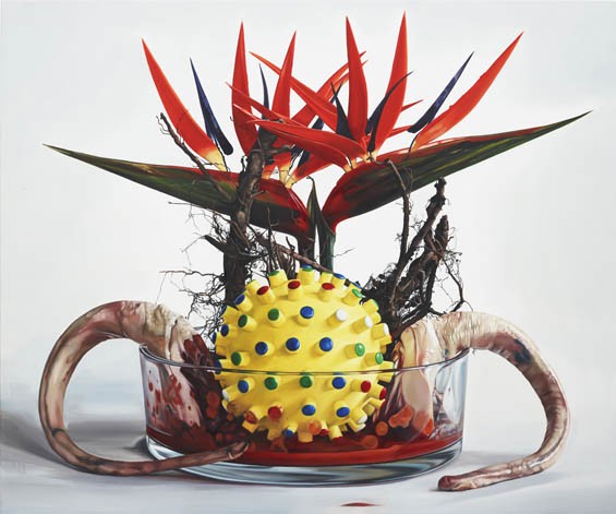 El onírico y bizarro erotismo en las pinturas hiperrealistas de Till ...